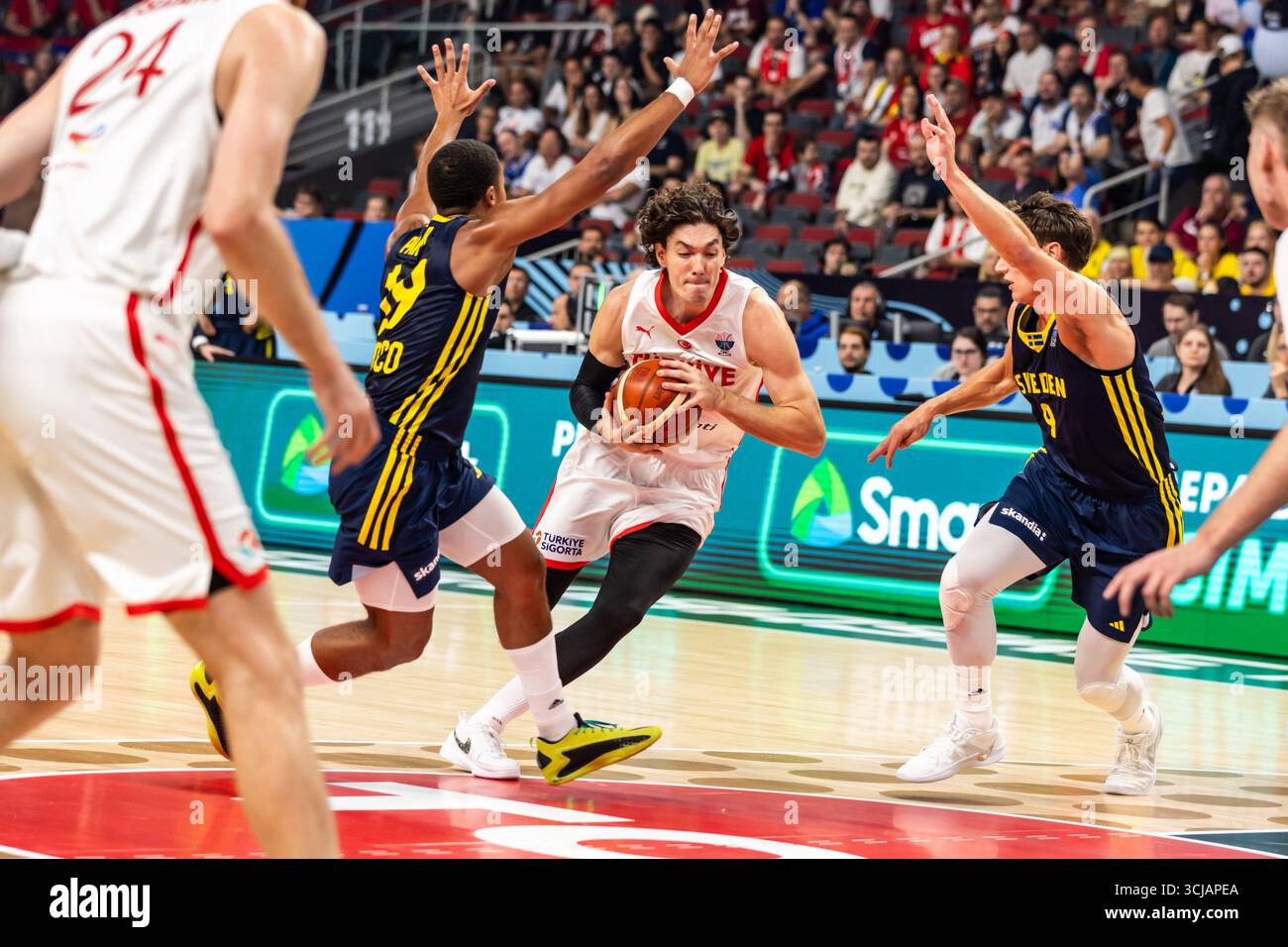 06.09.2025, Riga Arena, Riga, FIN, Eurobasket 205, Basketball ...