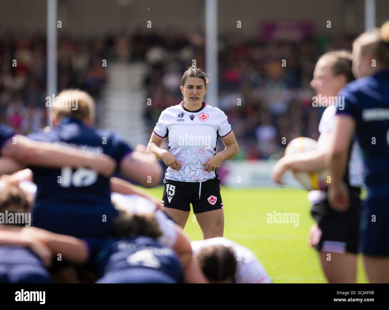 Canada's Julia Schell Canada Women v Scotland Women Womens Rugby World ...