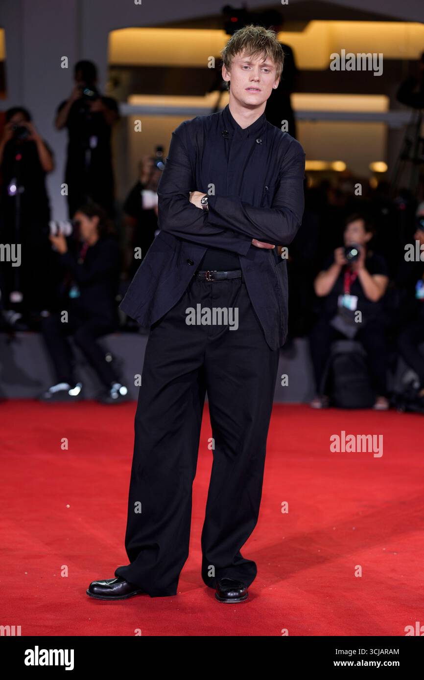 Enzo Brumm attends the "Silent Friend" red carpet during the 82nd ...