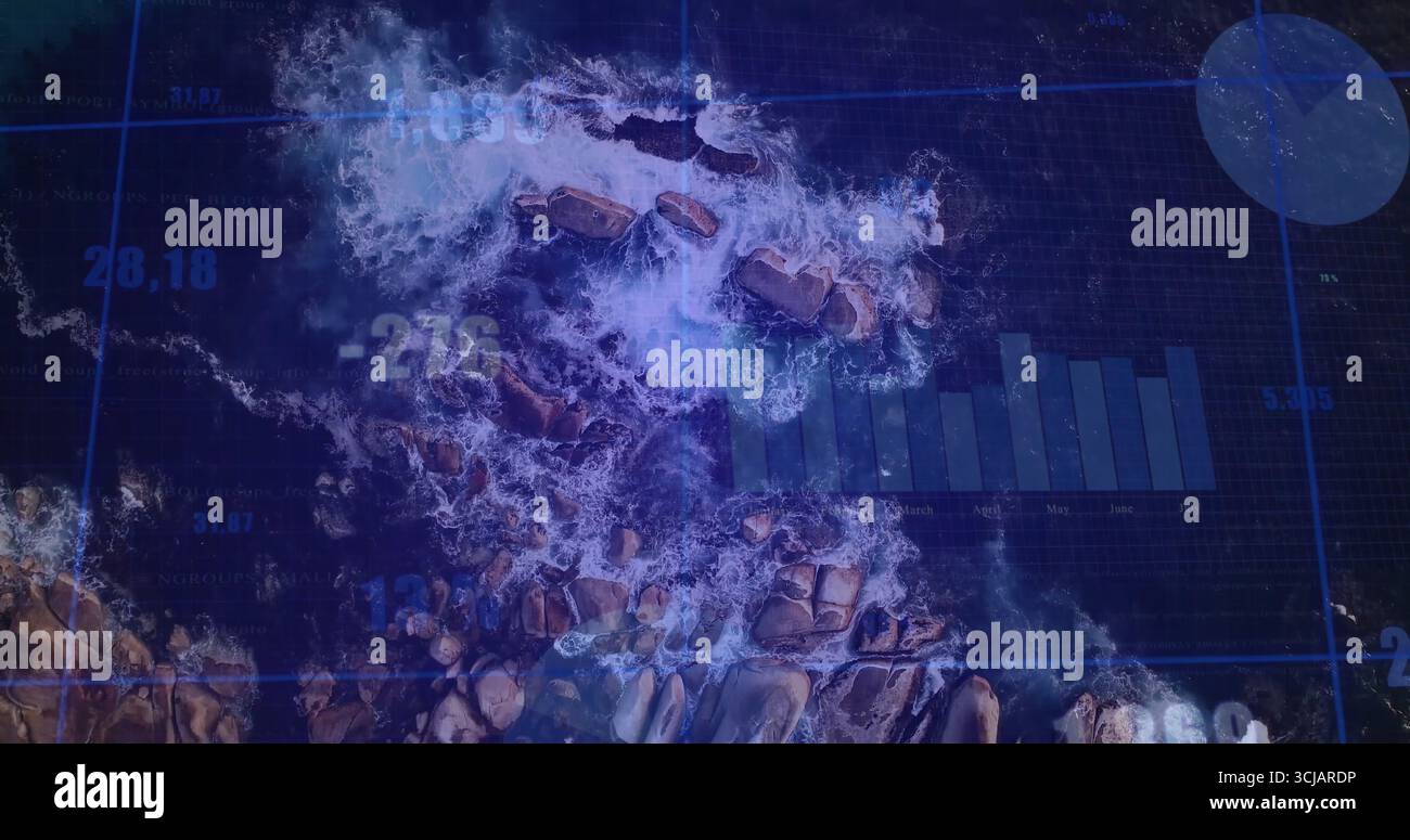 Marine coastline foaming waves people hi-res stock photography and ...