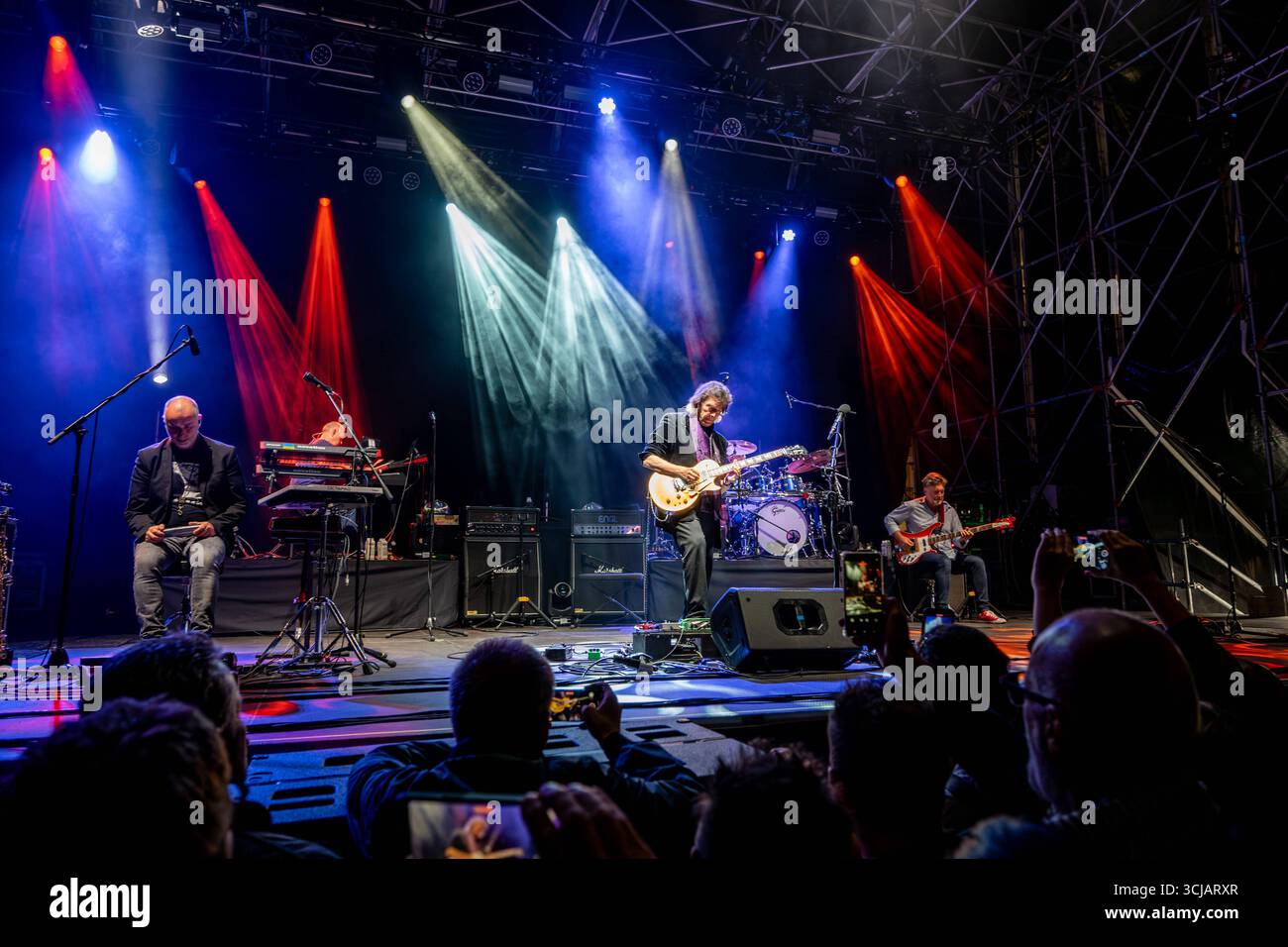 Music Concert - Steve Hackett - Genesis European Tour 2025 Steve Hackett on stage during Steve ...