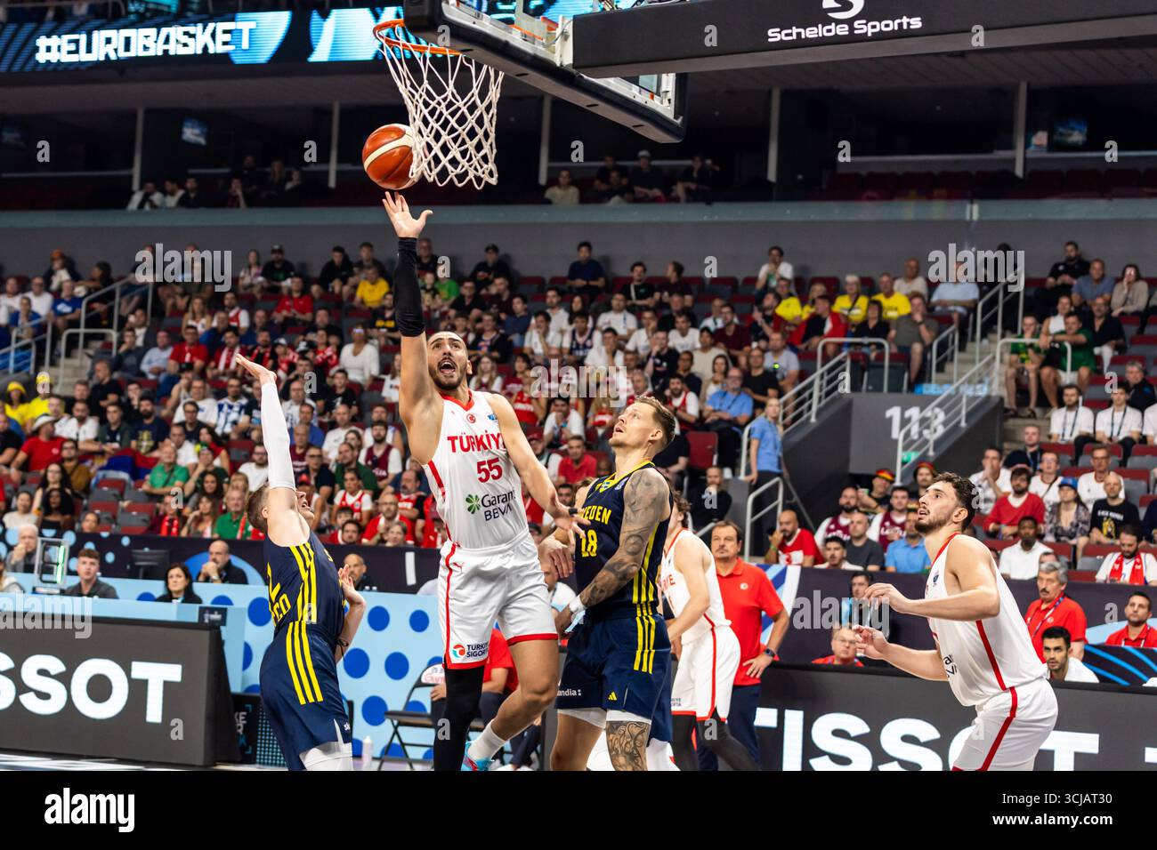 06.09.2025, Riga Arena, Riga, FIN, Eurobasket 205, Basketball ...