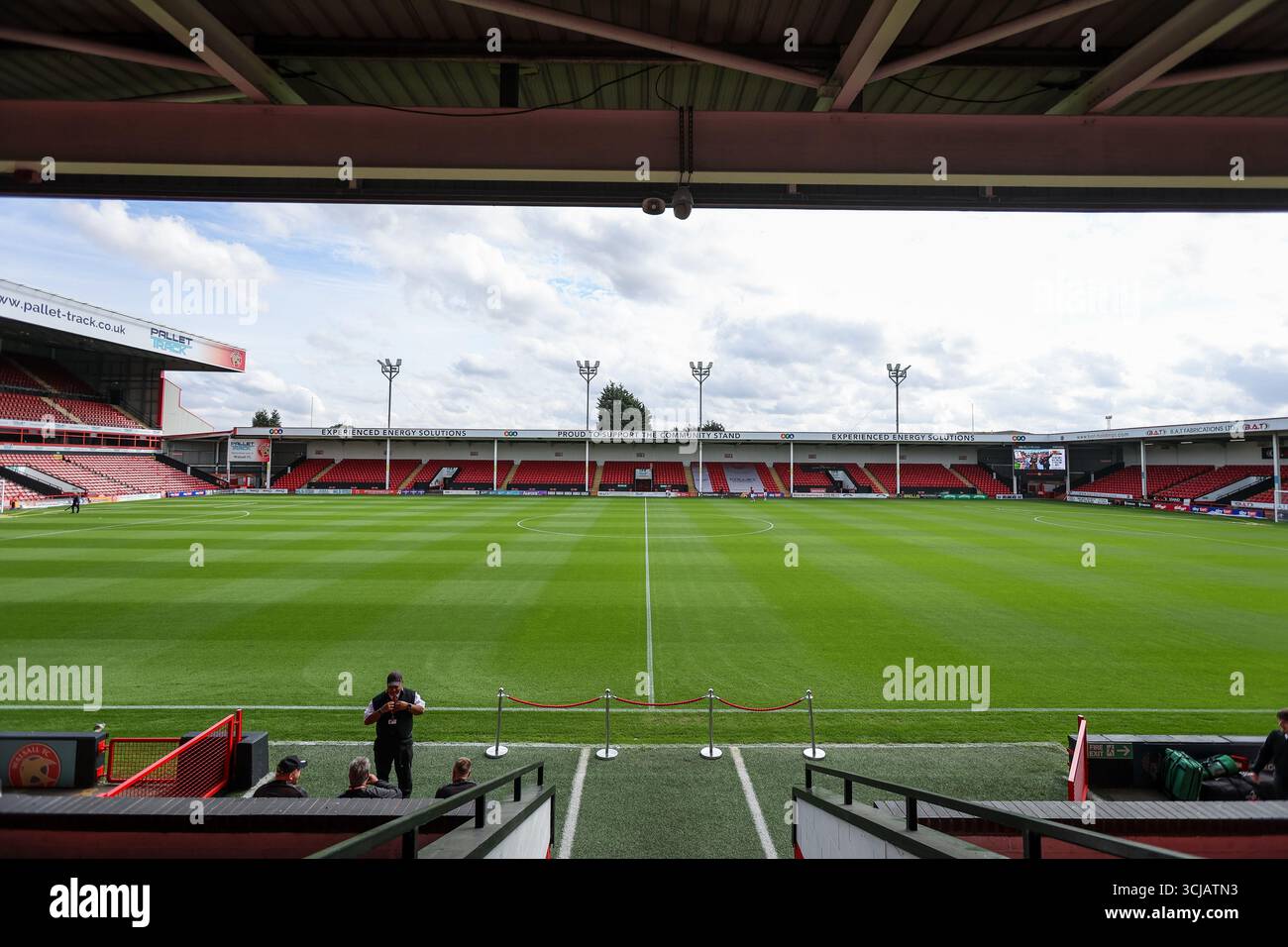 A general view of the ground during the Sky Bet League 2 match between ...