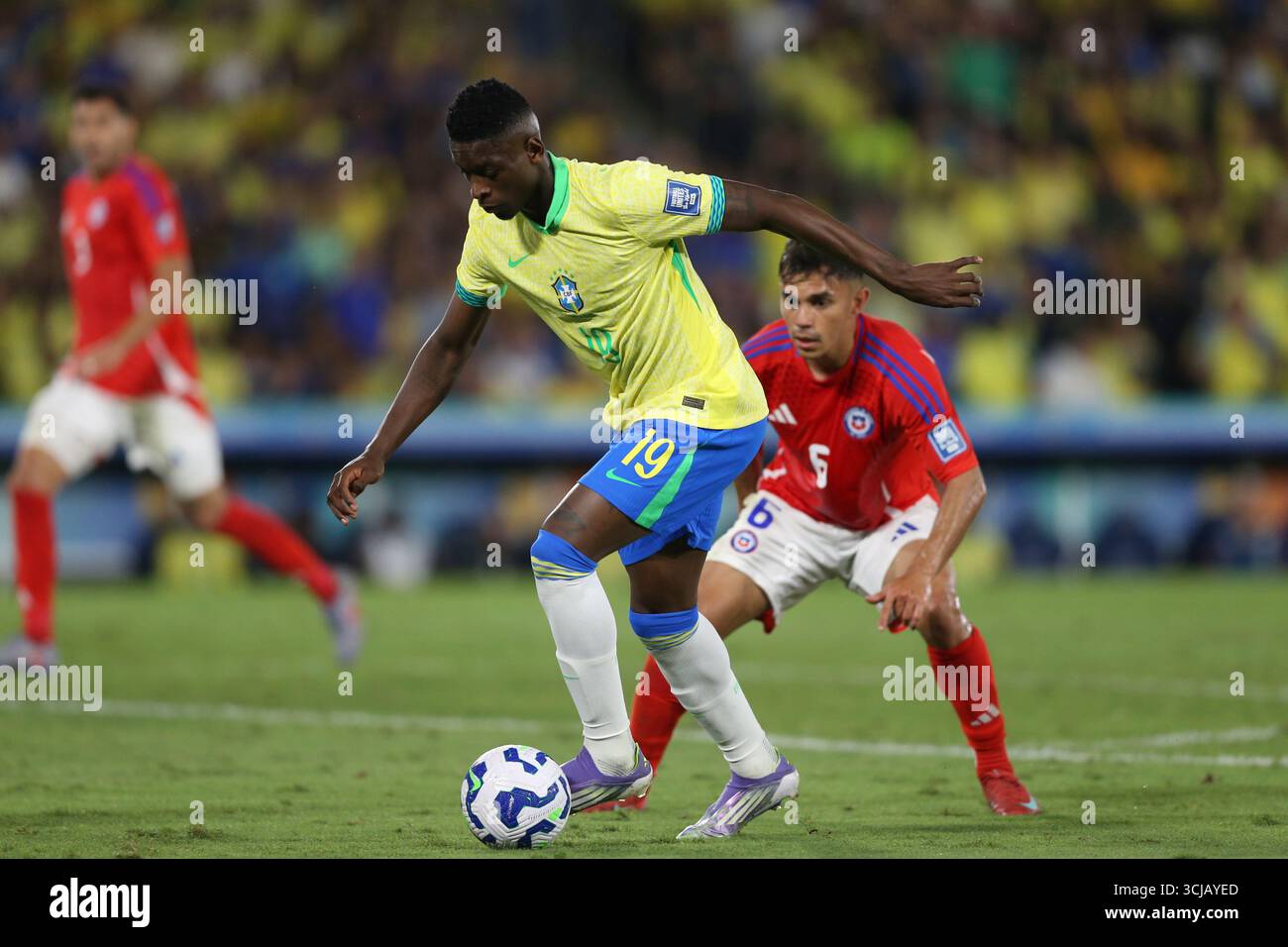 RJ - RIO DE JANEIRO - 09/04/2025 - 2026 WORLD CUP QUALIFIERS, BRAZIL x ...