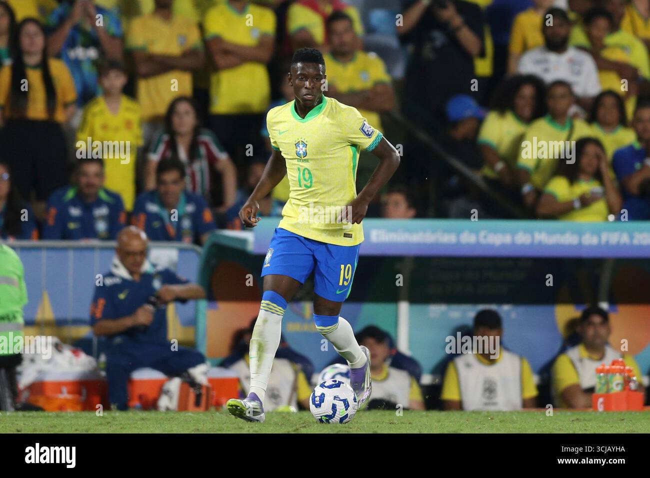 RJ - RIO DE JANEIRO - 09/04/2025 - 2026 WORLD CUP QUALIFIERS, BRAZIL x ...