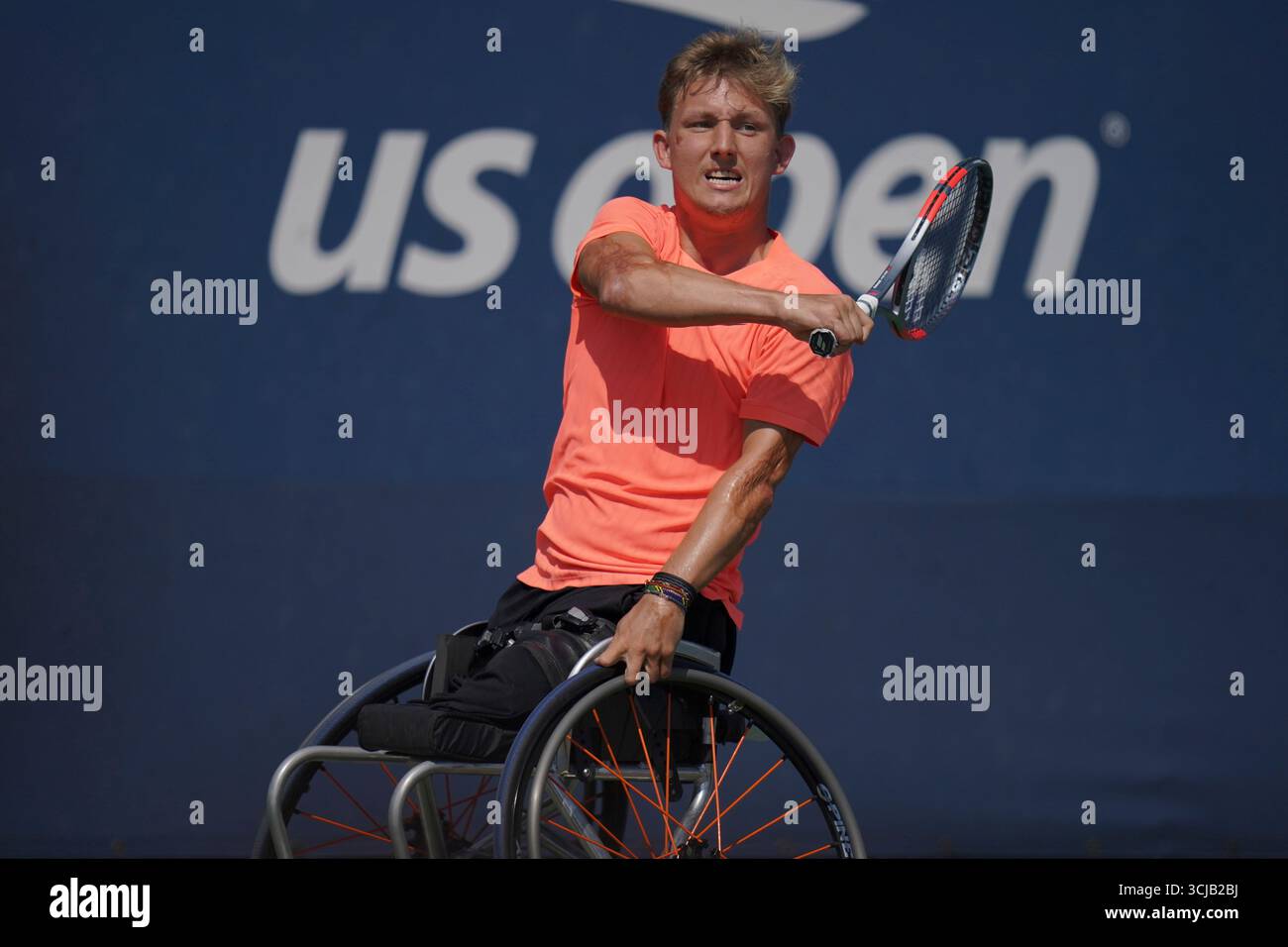 Niels Vink of the Netherlands during the wheelchair men's singles ...