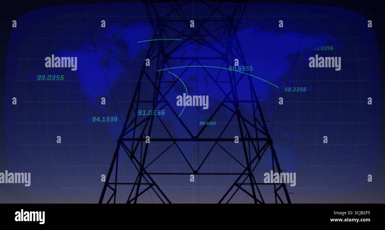 Displaying transmission tower rising hi-res stock photography and ...