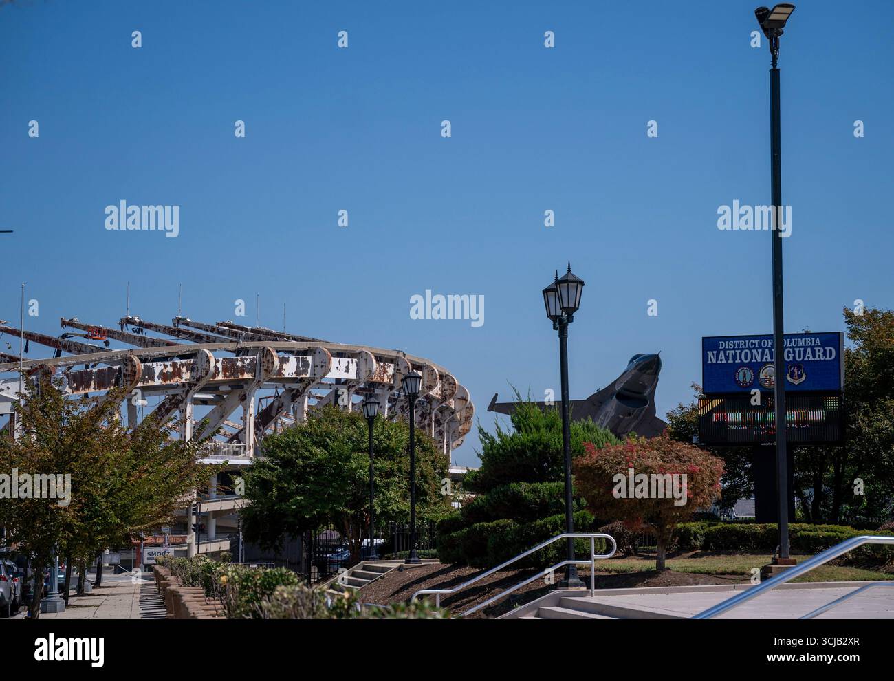 WASHINGTON, DC - SEPTEMBER 05: RFK Stadium demolition and DC National ...