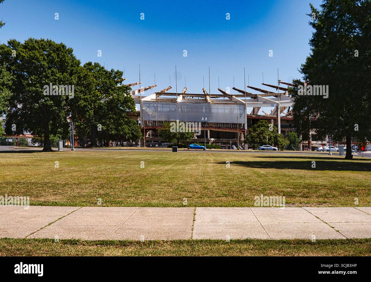 WASHINGTON, DC - SEPTEMBER 05: RFK Stadium demolition in Washington, DC ...