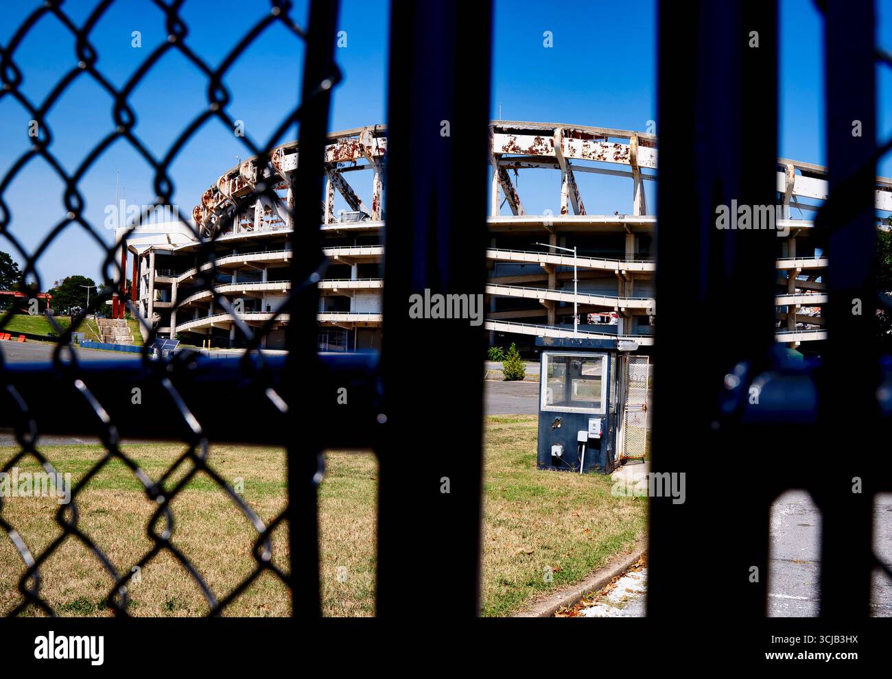 WASHINGTON, DC - SEPTEMBER 05: RFK Stadium demolition in Washington, DC ...