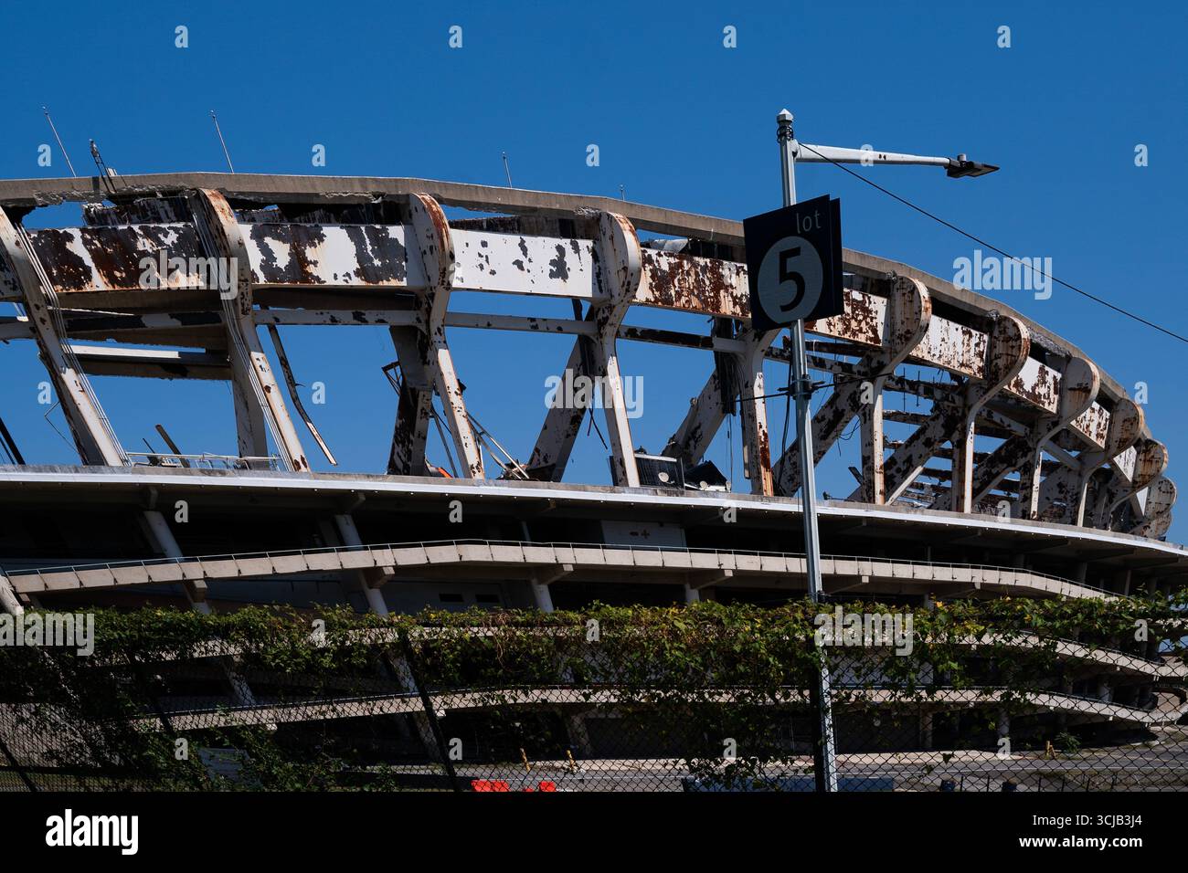 WASHINGTON, DC - SEPTEMBER 05: RFK Stadium demolition in Washington, DC ...