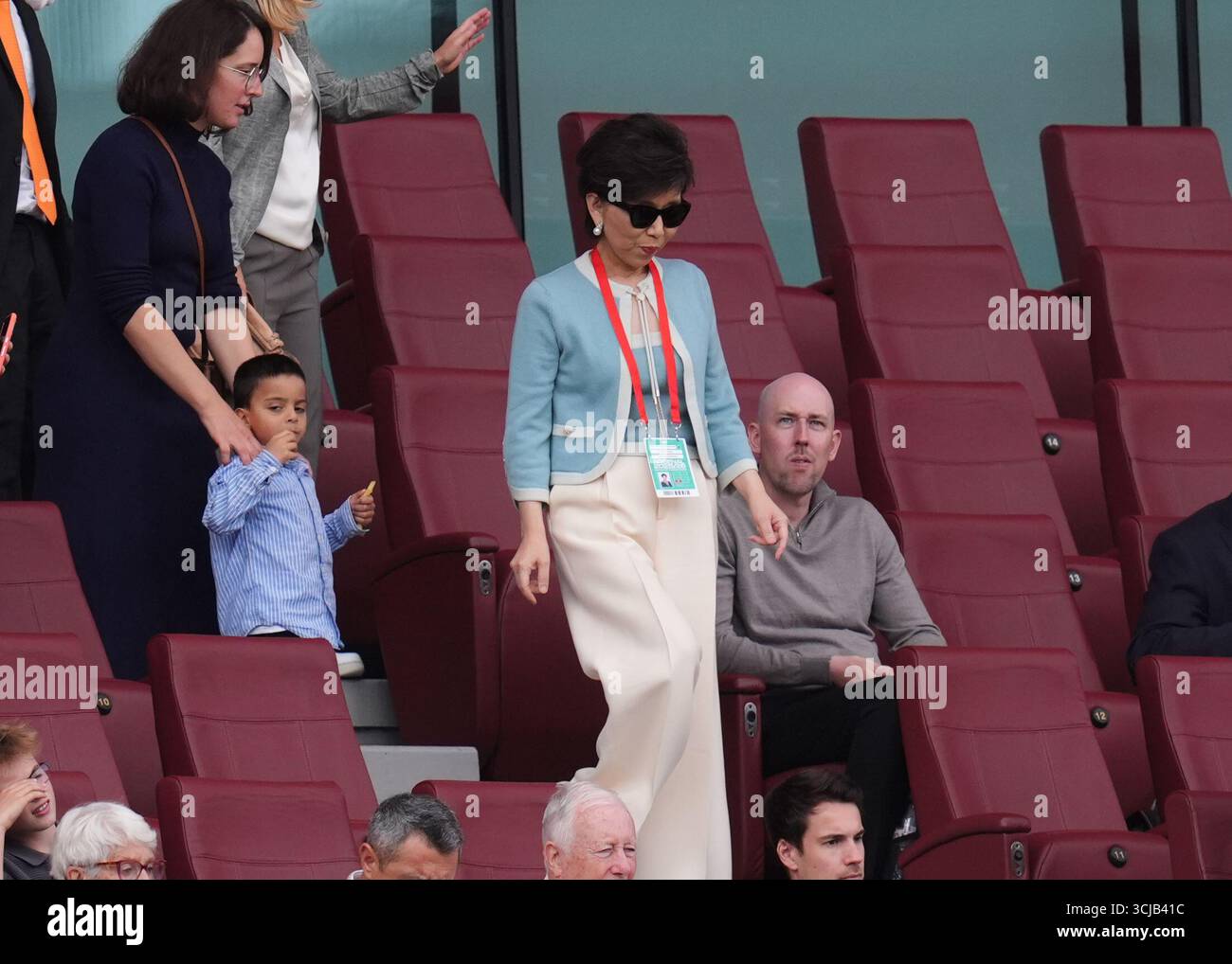 London City Lionesses' owner Michele Kang before the Barclays Women's ...