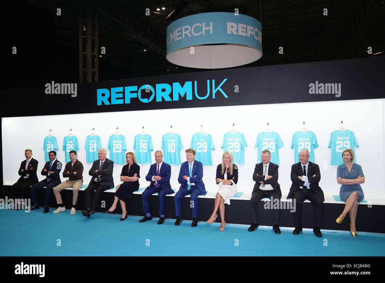 (left to right) David Bull, Zia Yusuf, Luke Campbell, Lee Anderson ...