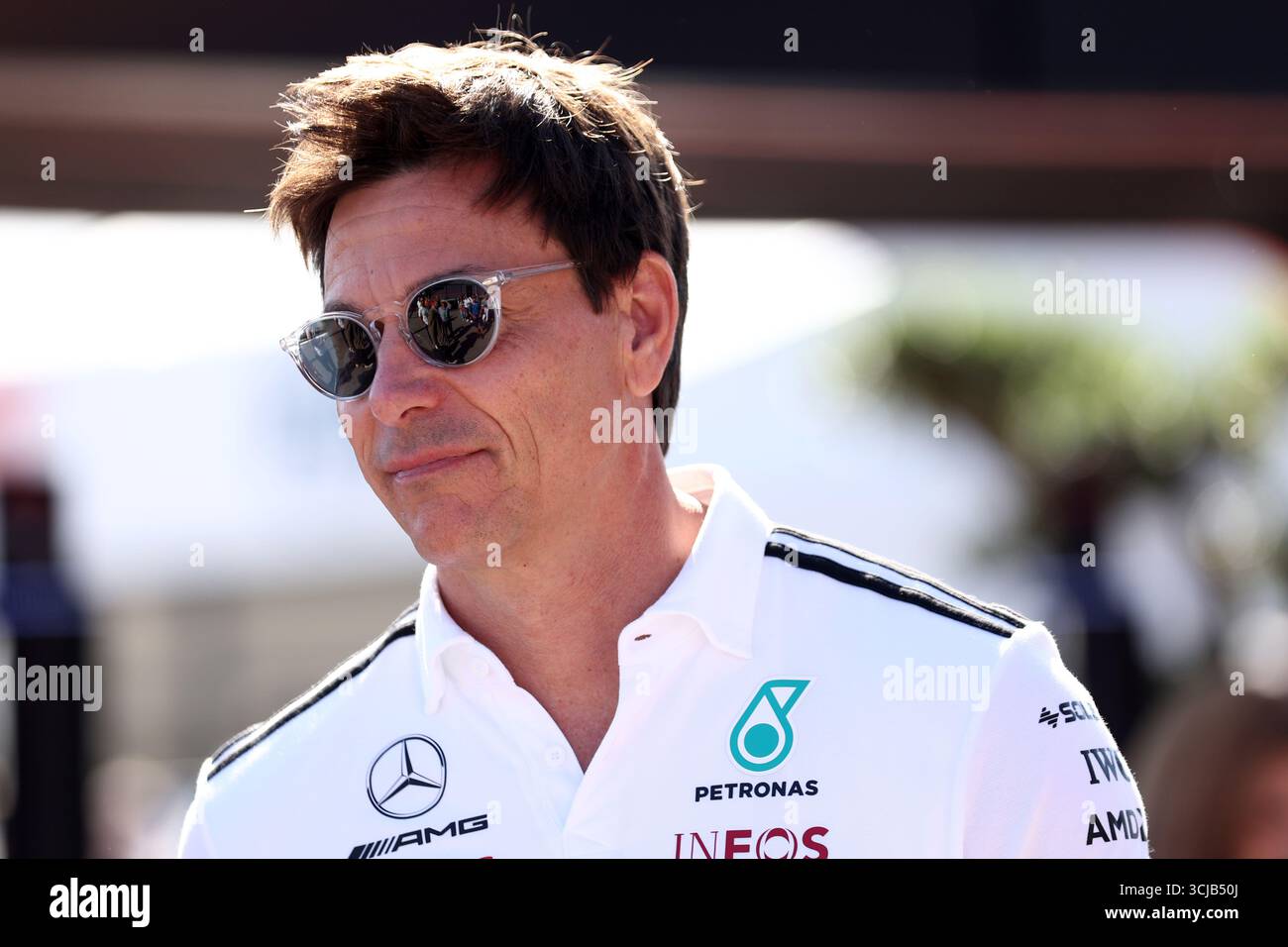Torger Christian Toto Wolff, team principal of Mercedes AMG Petronas F1 ...