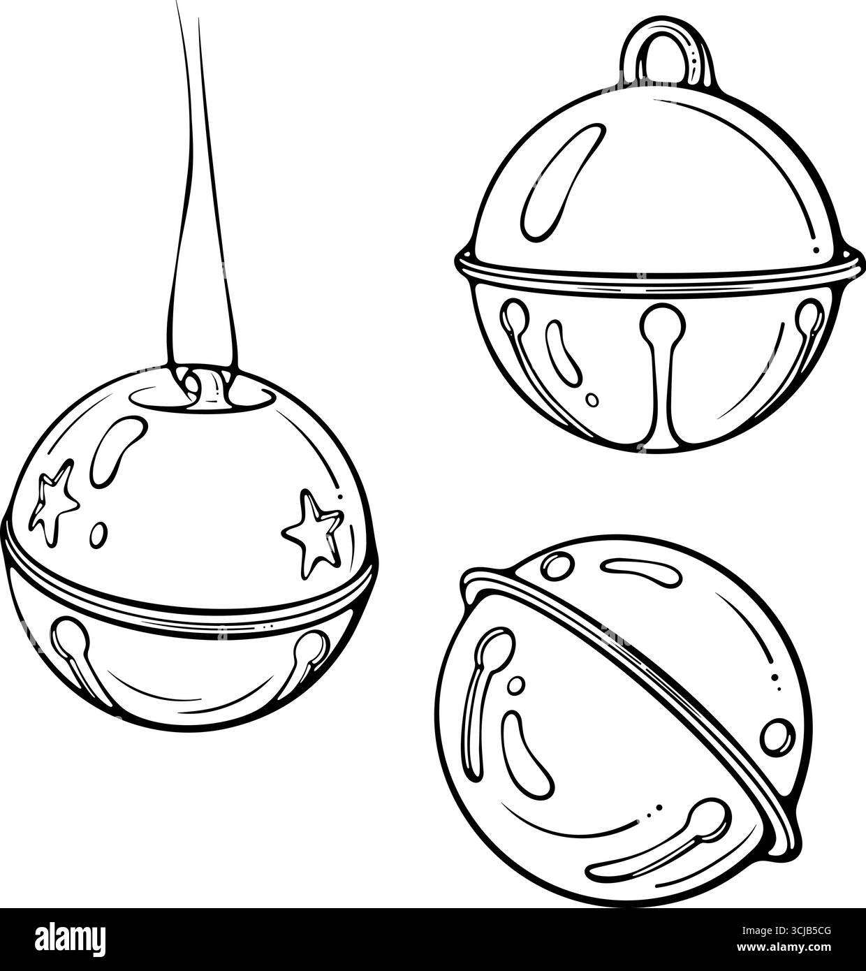 Simple classic christmas holiday Black and White Stock Photos & Images ...