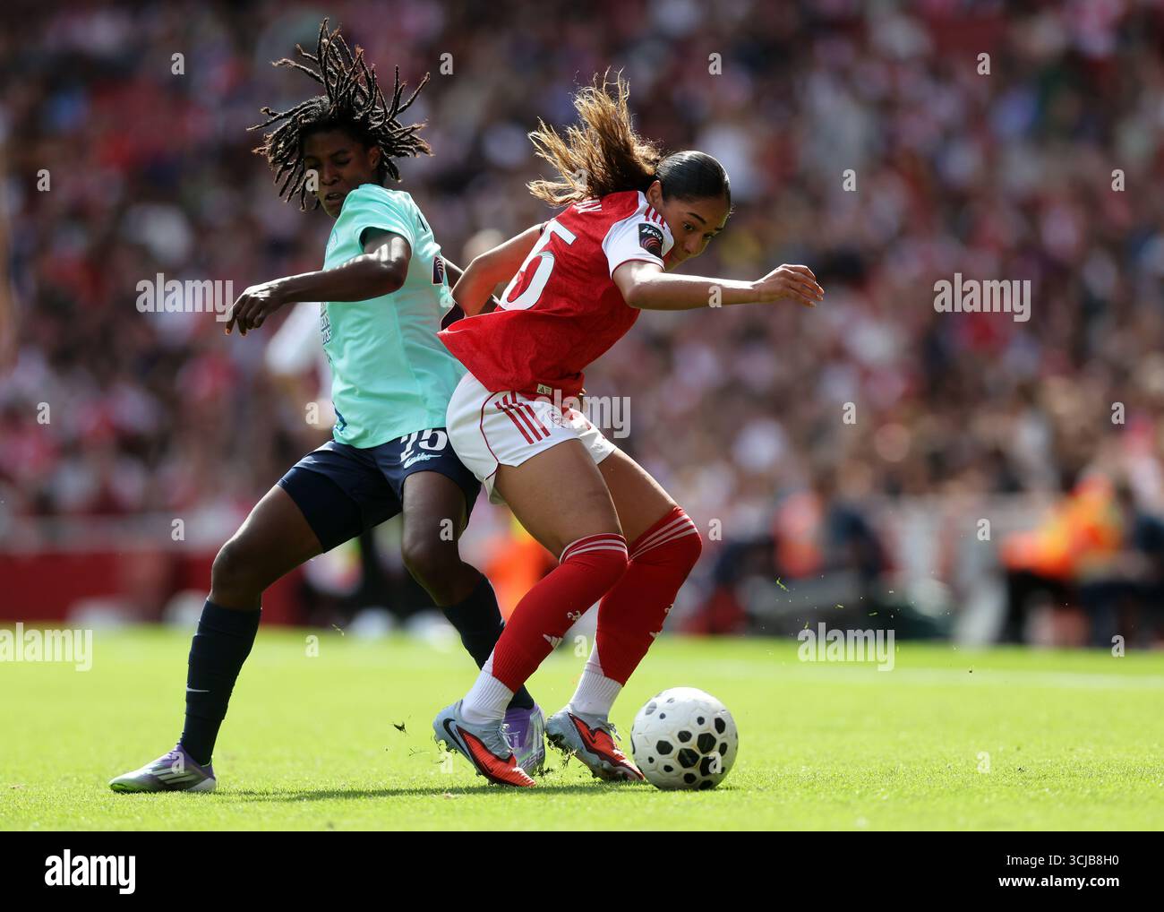 London, England, 6th September 2025. Olivia Smith of Arsenal Women with ...