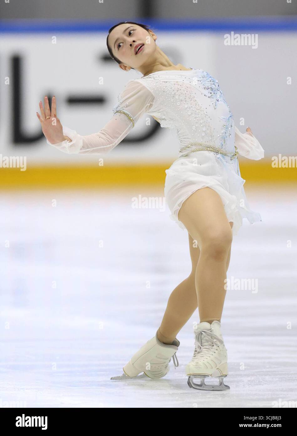 Saki MIYAKE of Japan performs during the women's free skating of the ...