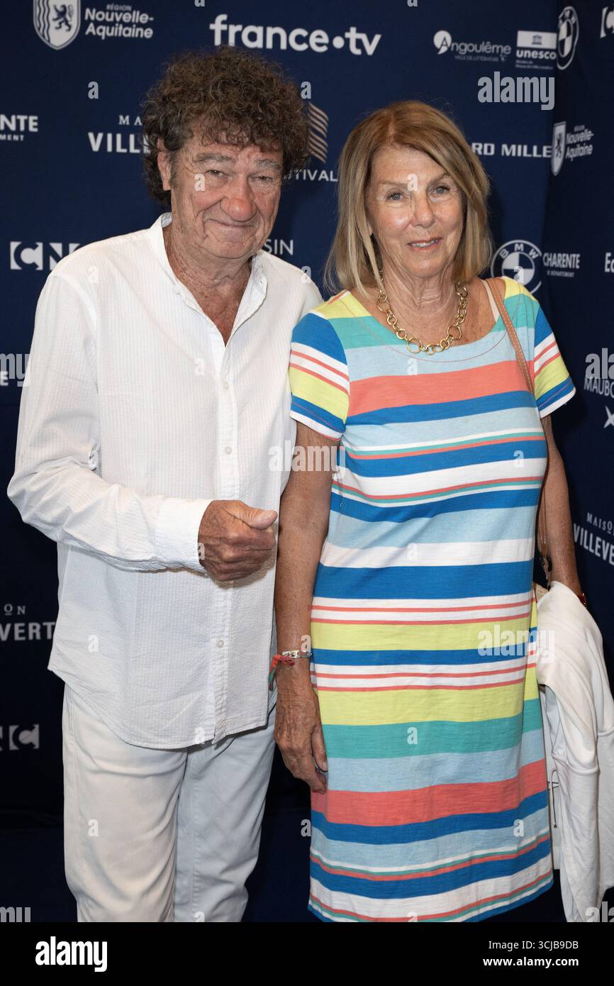 Robert Charlebois and his wife Laurence Charlebois attend the Opening ...