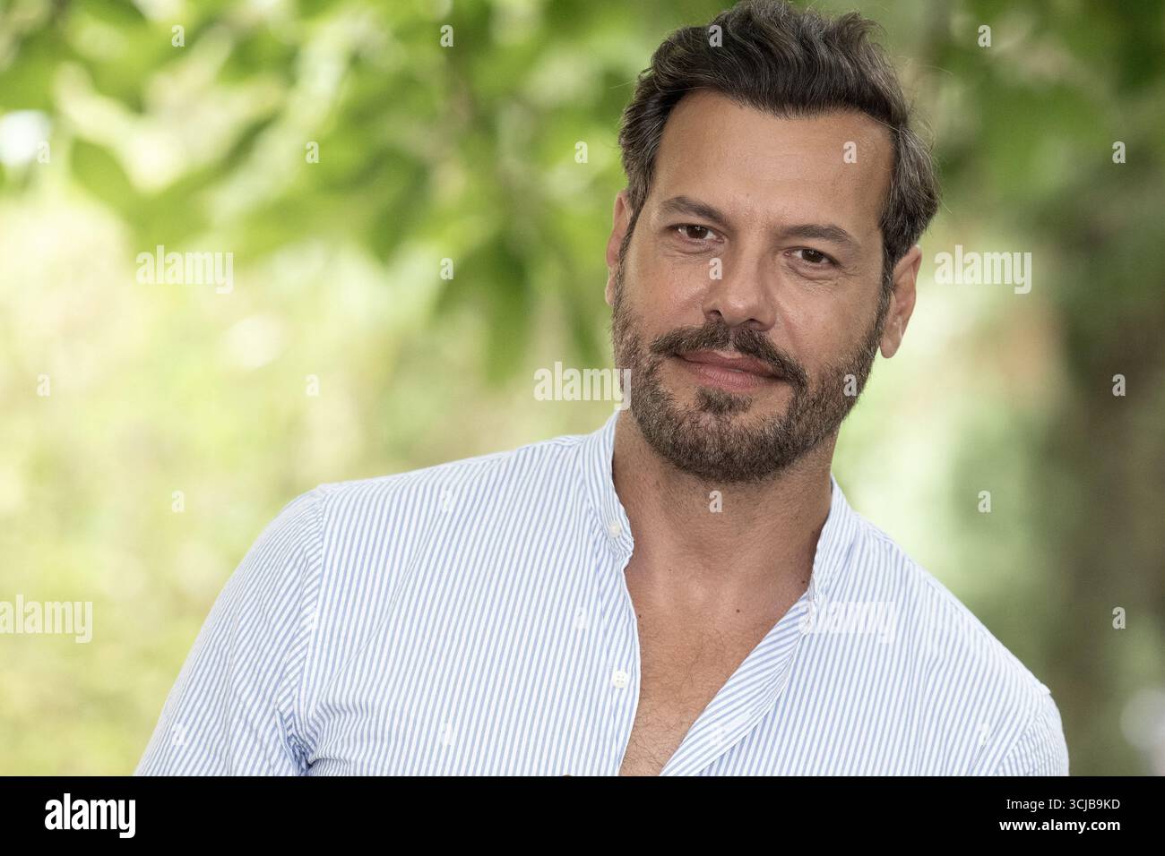 Laurent Lafitte attends the La femme la plus riche du monde photocall ...