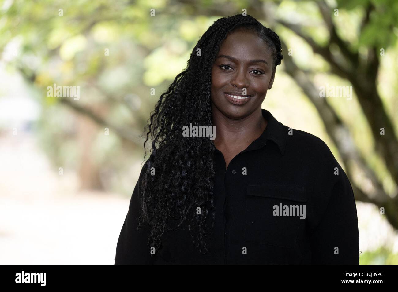 Aissa Maiga attends the Promis le ciel attends the La femme la plus ...