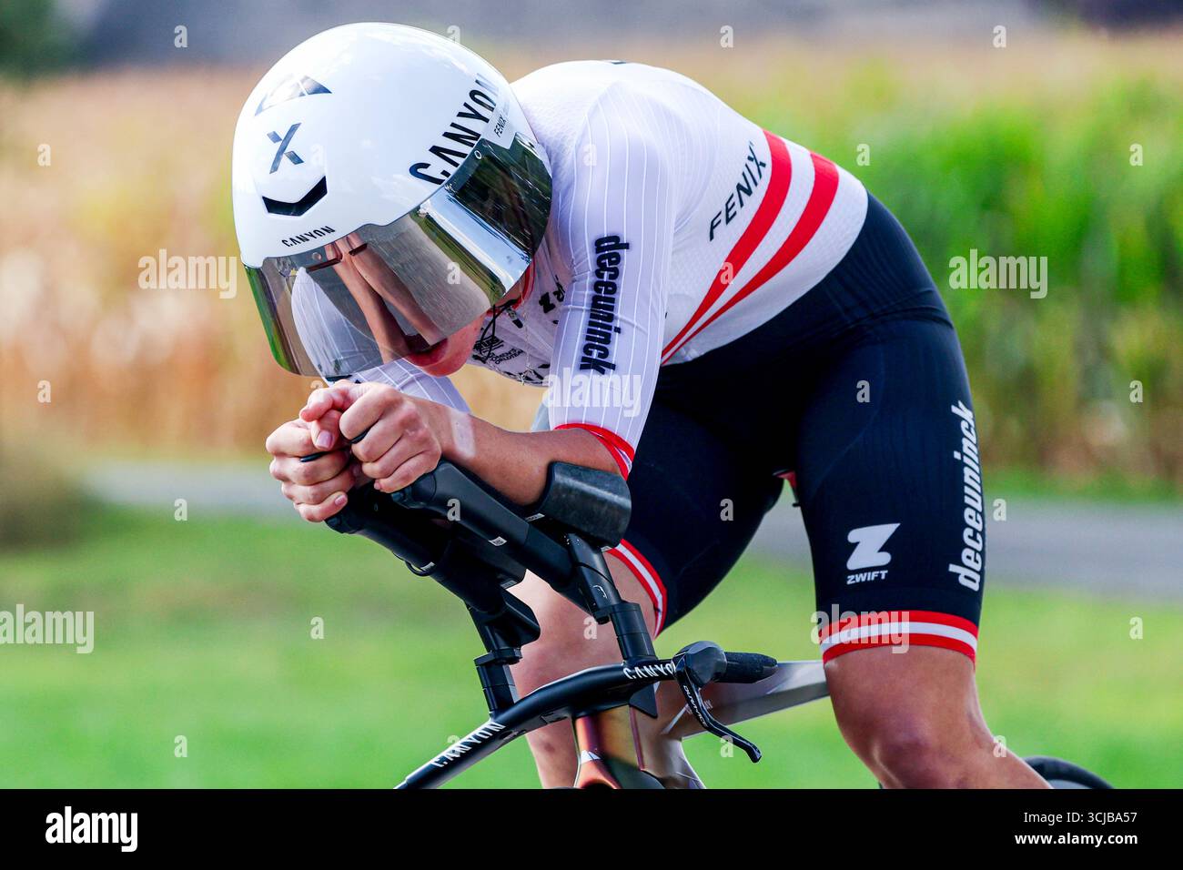 Christina Schweinberger – Fenix-Deceuninck during the Stage 5 Doetinchem-Westendorp ITT of the ...
