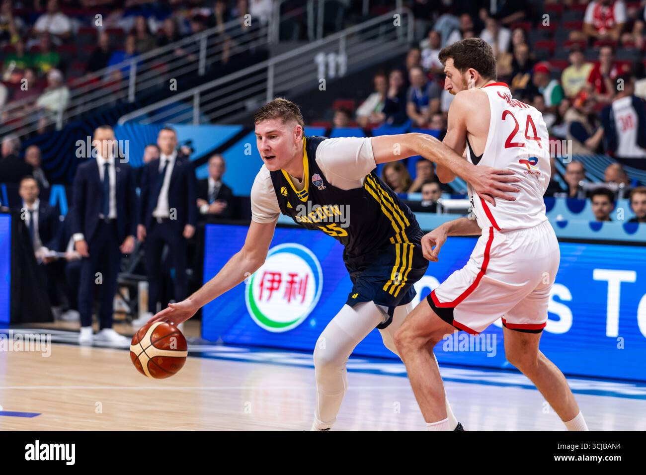 06.09.2025, Riga Arena, Riga, FIN, Eurobasket 205, Basketball ...