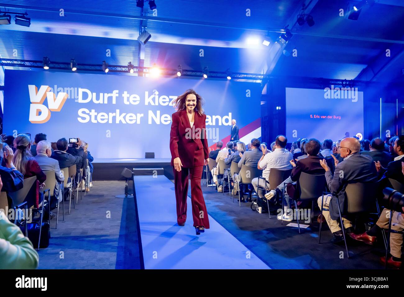 S-HERTOGENBOSCH - Bente Becker at a VVD party conference. During the ...