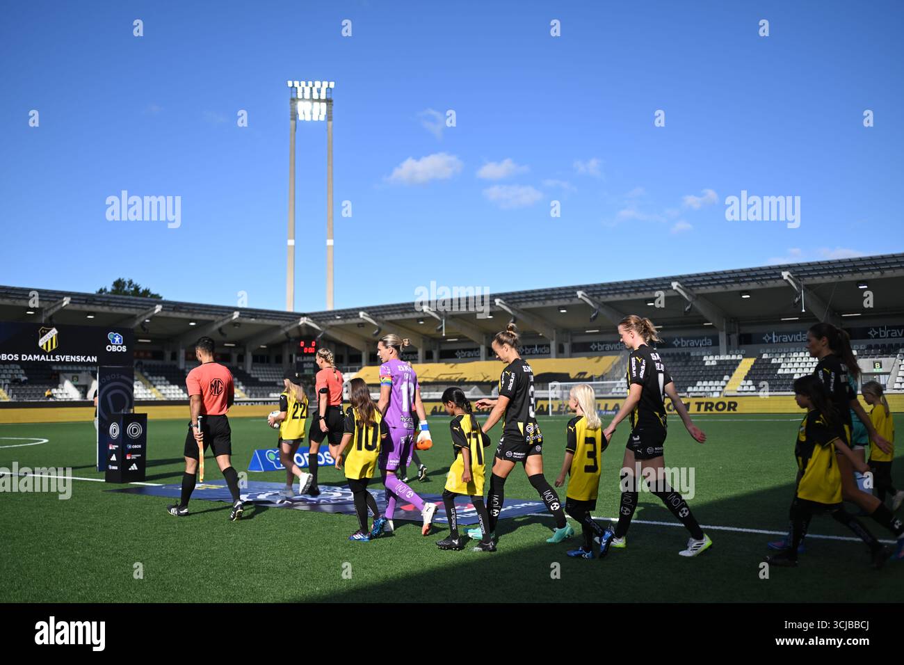 GÖTEBORG, SVERIGE 20250906Lagen kommer in på plan inför lördagens ...