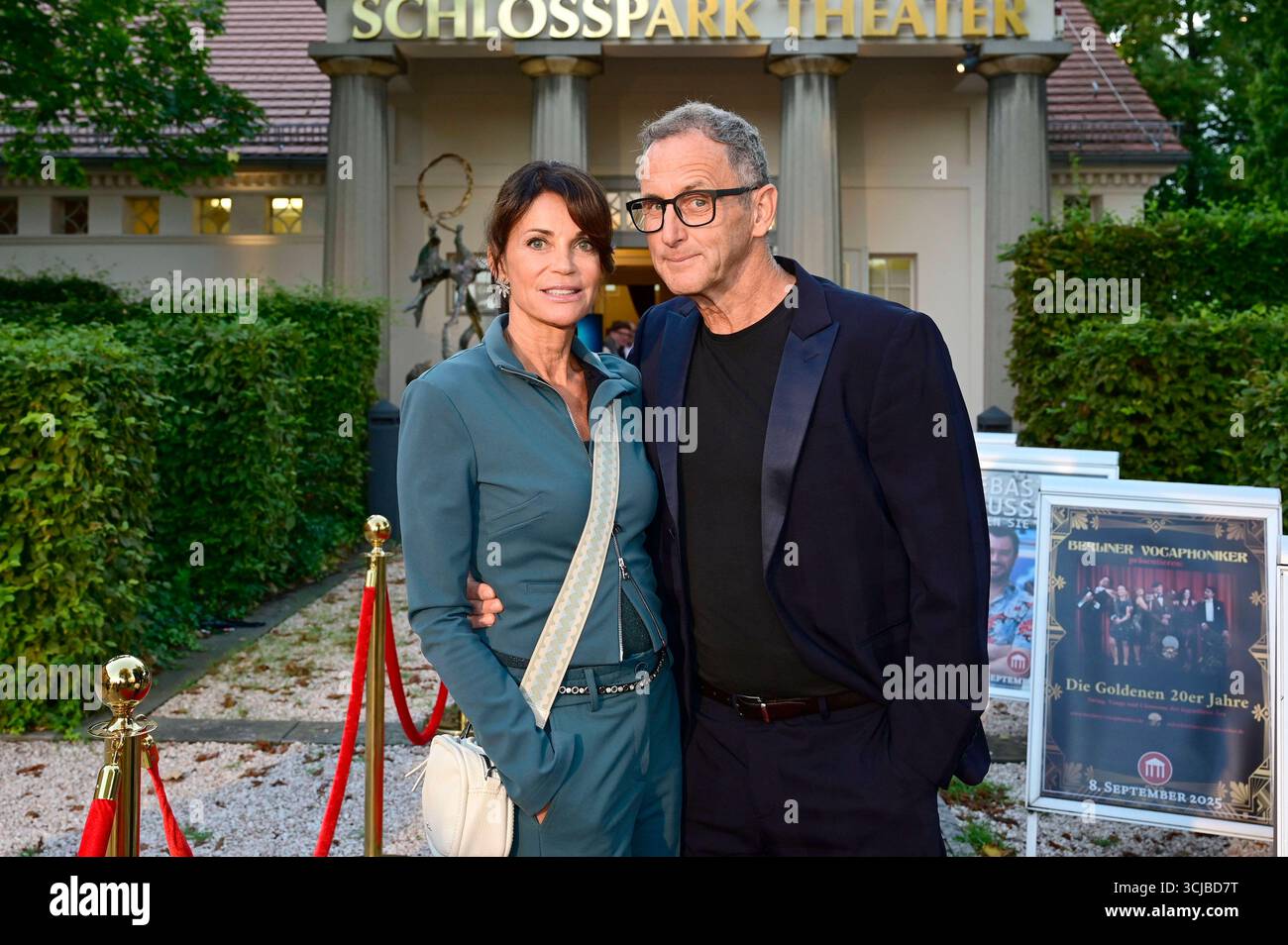 Gerit Kling mit Ehemann Wolfram Becker bei der Premiere des ...