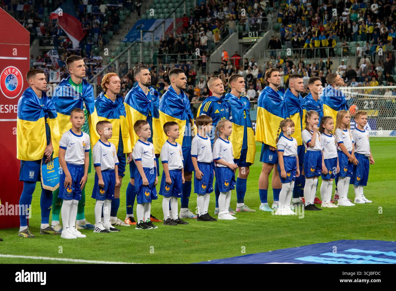 The Ukrainian national football team during the FIFA World Cup 2026 ...