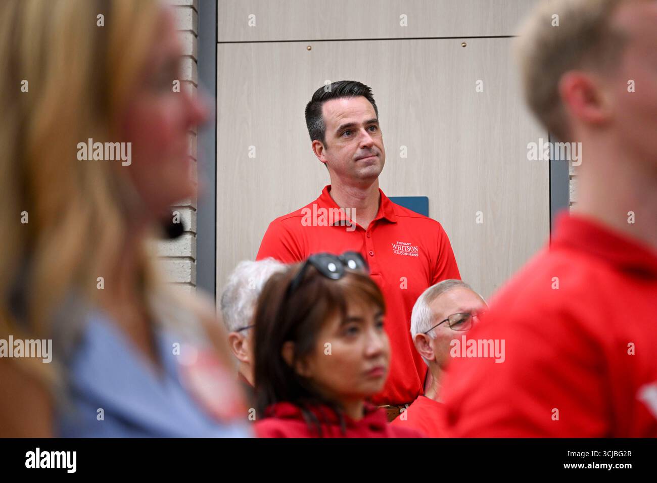 Republican candidate Stewart Whitson, who is running for the empty 11th ...