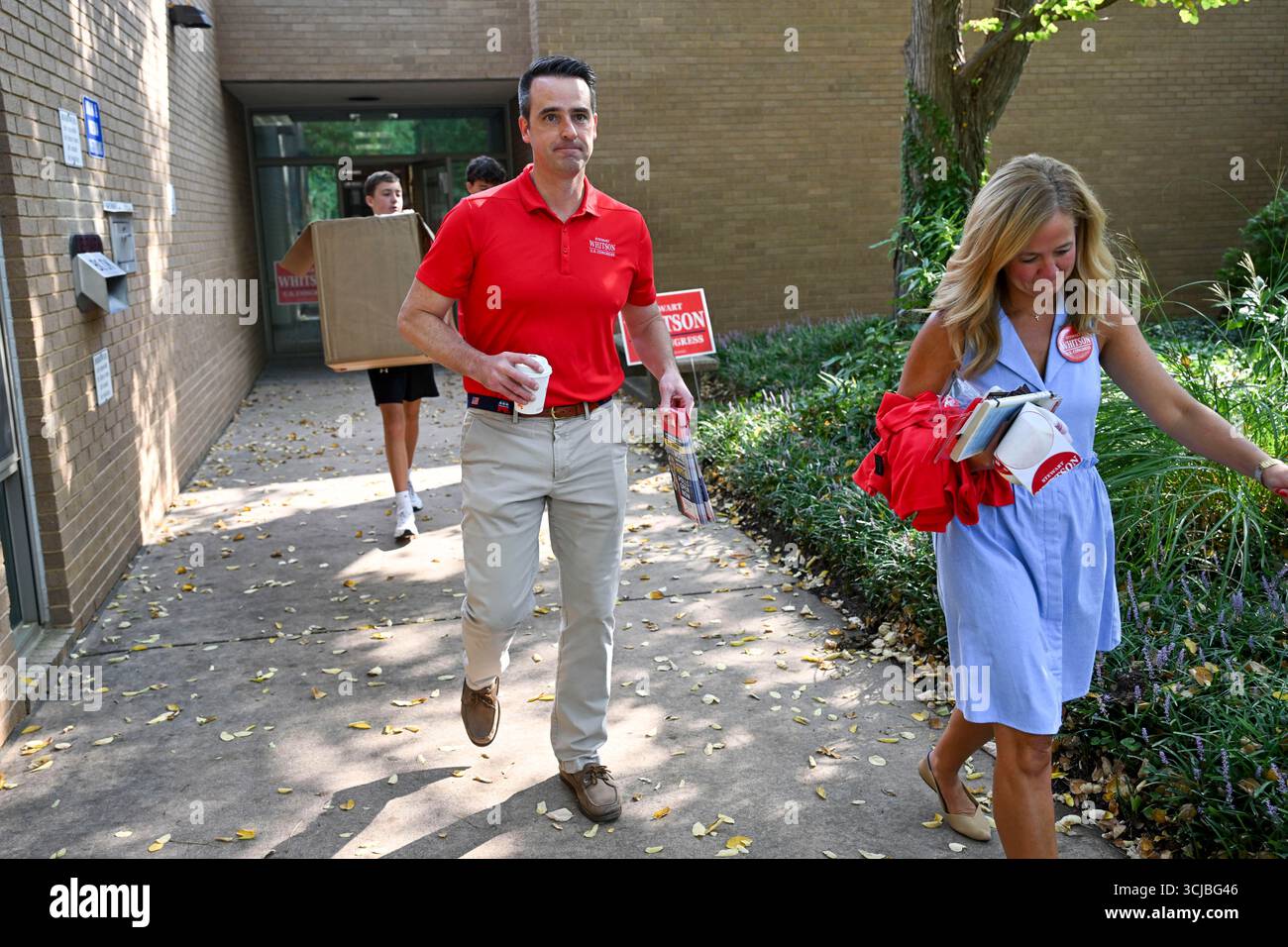 Republican candidate Stewart Whitson, who is running for the empty 11th ...