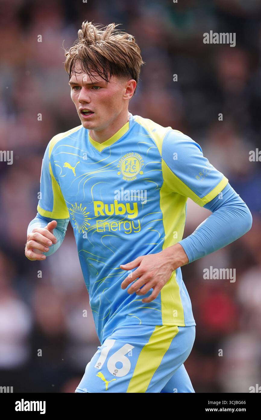 Fleetwood Town's Ethan Ennis during the Sky Bet League Two match at ...