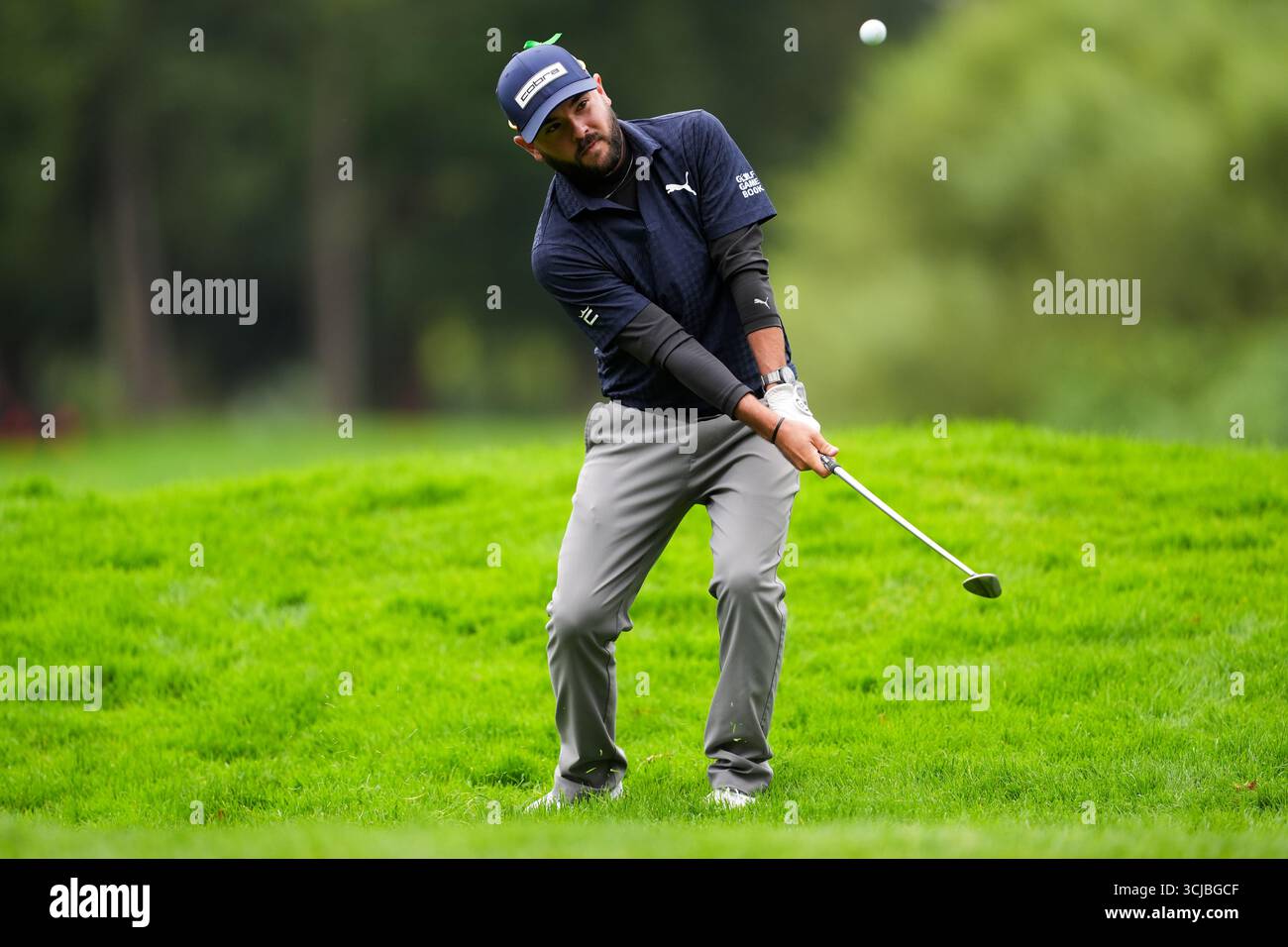 Angel Hidalgo on day three of the 2025 Amgen Irish Open at The K Club ...