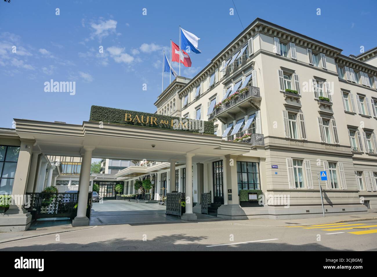 Zürich baur au lac hi-res stock photography and images - Alamy