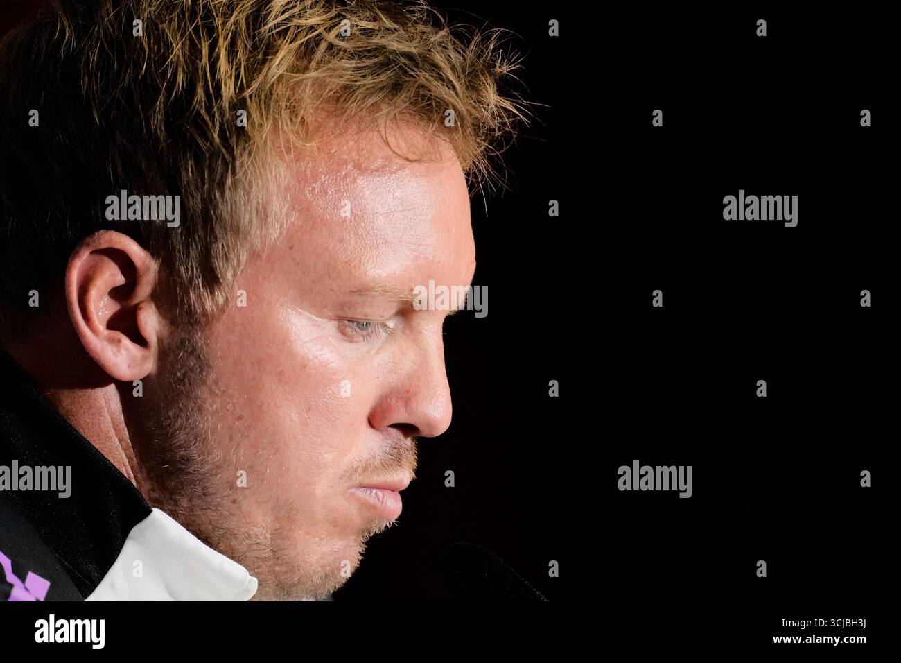 Germany's head coach Julian Nagelsmann attends a press conference in ...