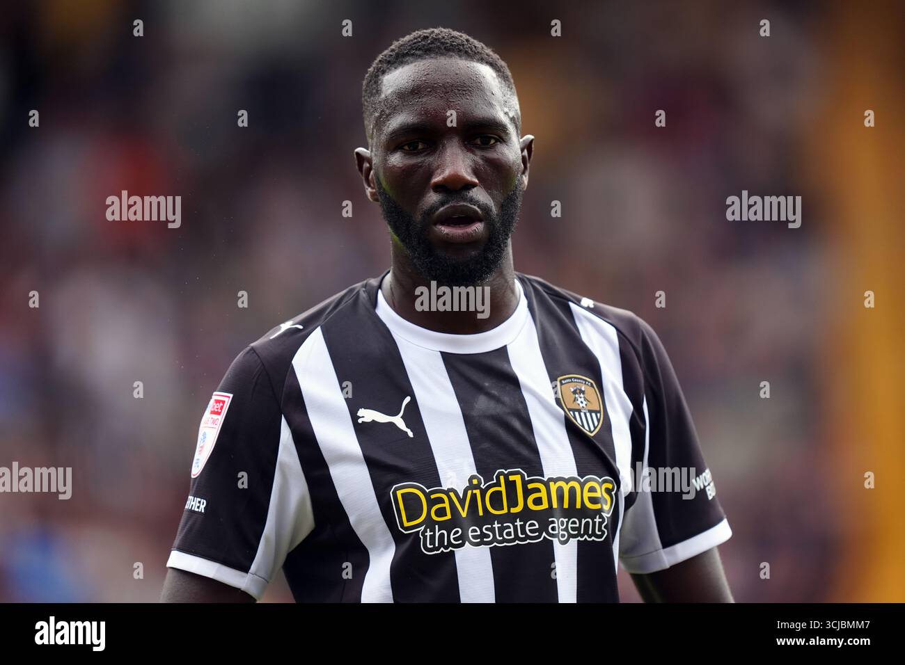 Notts County’s Alassana Jatta during the Sky Bet League Two match at ...