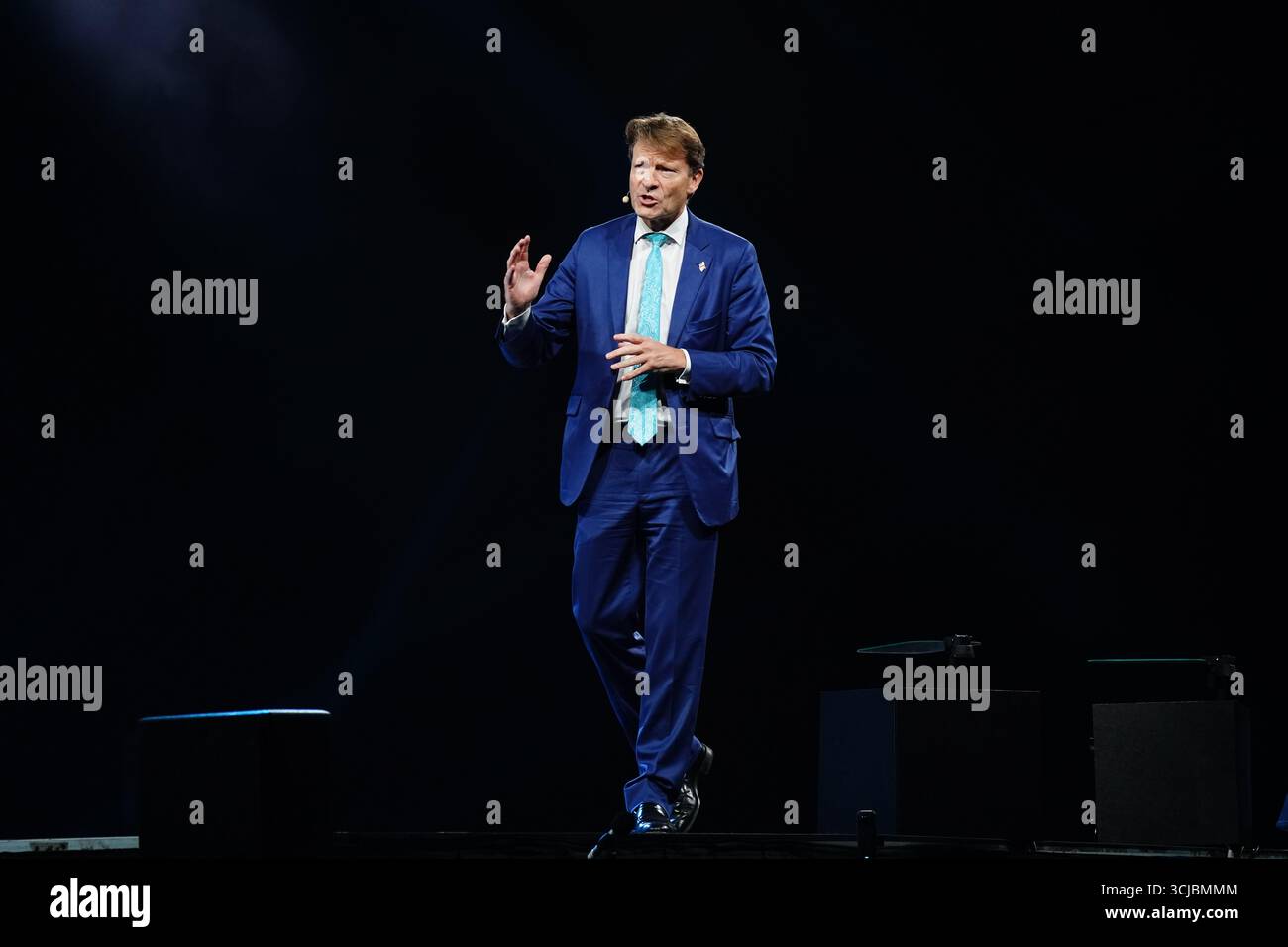 Reform UK deputy leader Richard Tice, speaks during the Reform UK party ...