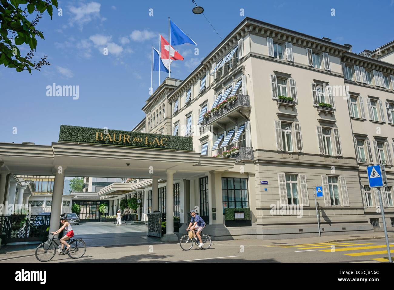 Luxushotel Baur au Lac, Talstrasse, Zürich, Schweiz *** Luxury Hotel ...