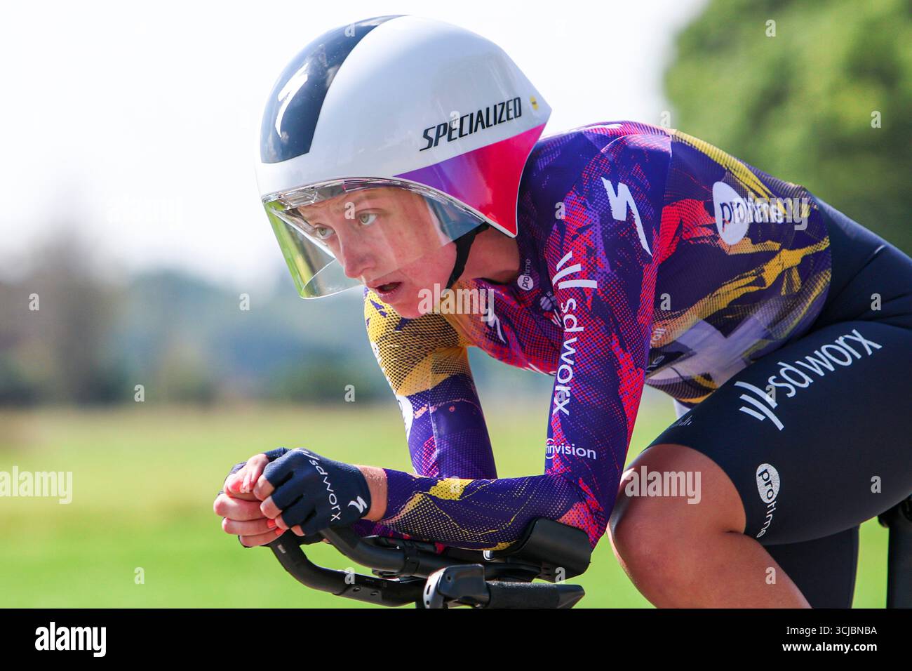 Skylar Schneider – Team SD Worx - Protime during the Stage 5 Doetinchem-Westendorp ITT of the ...