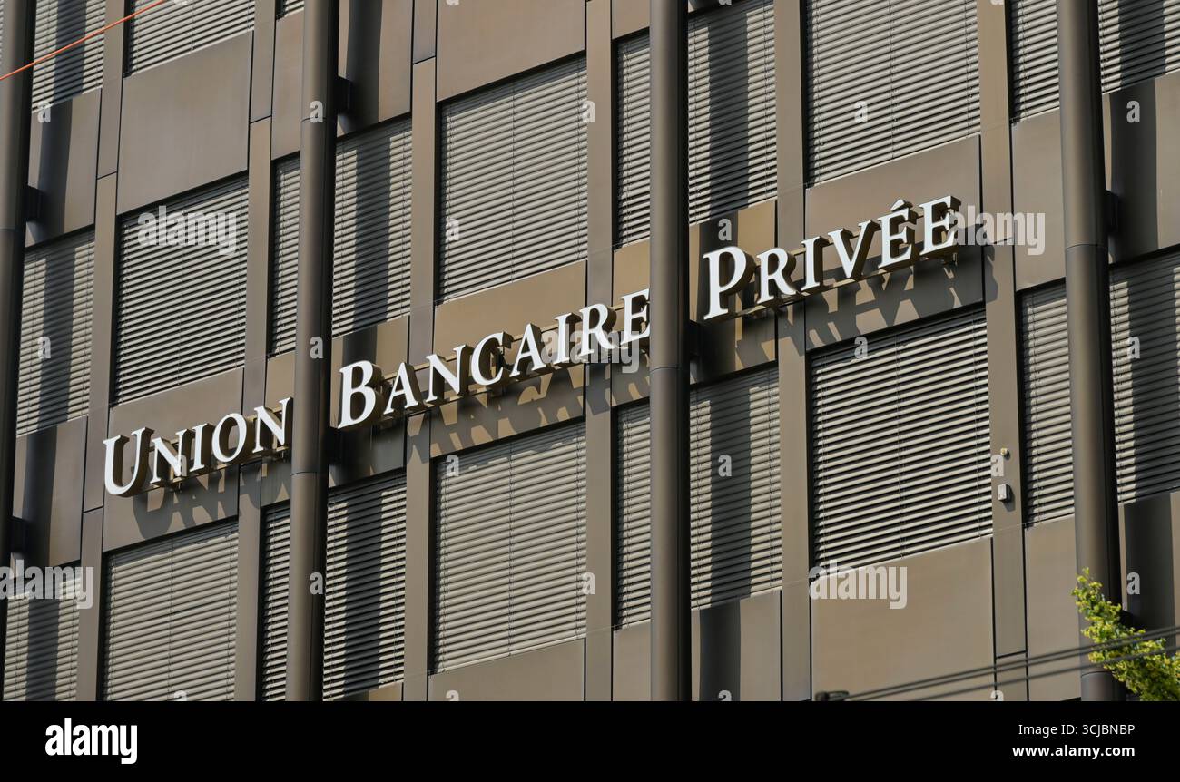Union Bancaire Privee, Bahnhofstrasse, Zürich, Schweiz *** Union ...