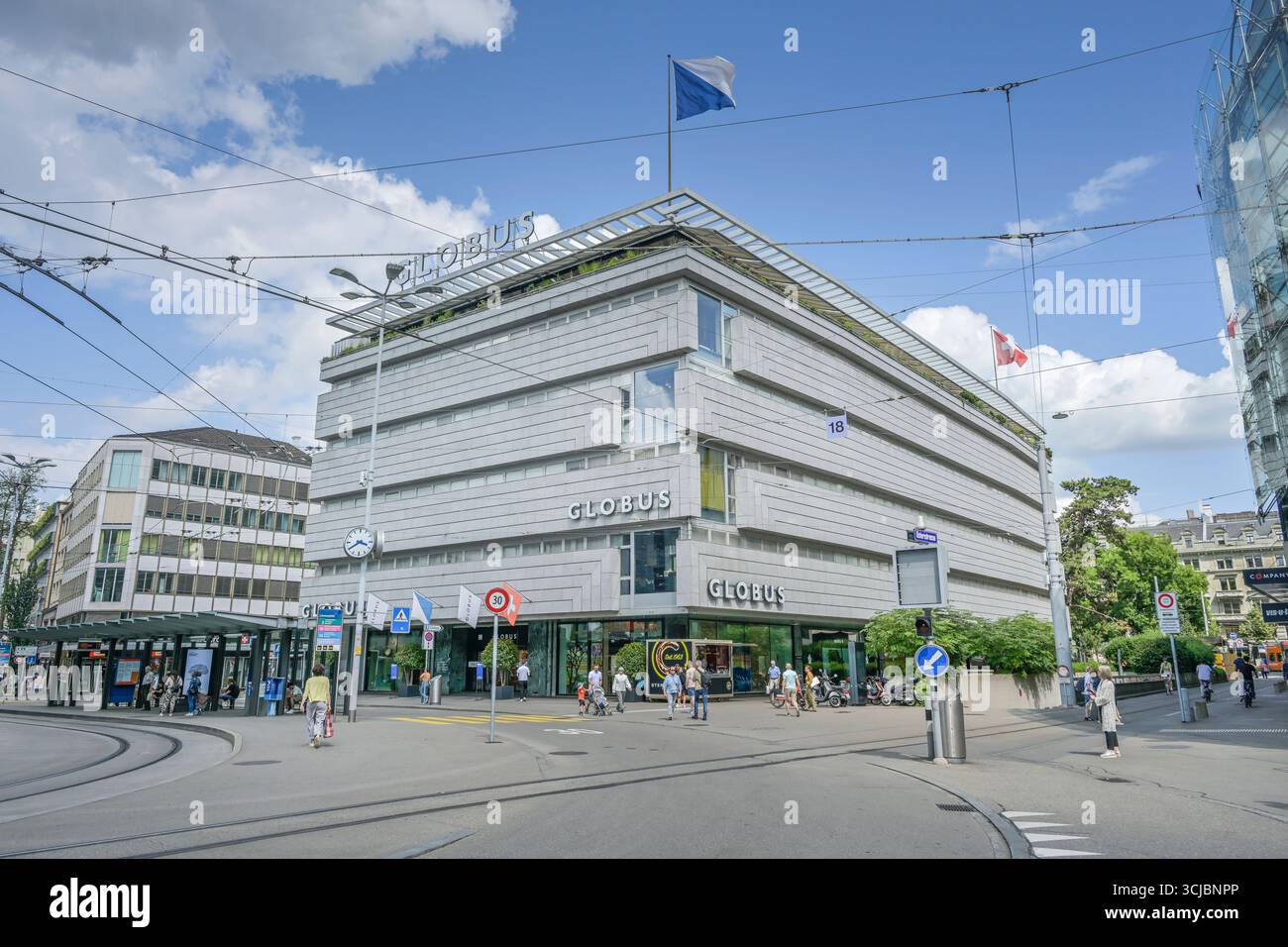 Kaufhaus Globus, Schweizergasse, Zürich, Schweiz *** Globus department ...