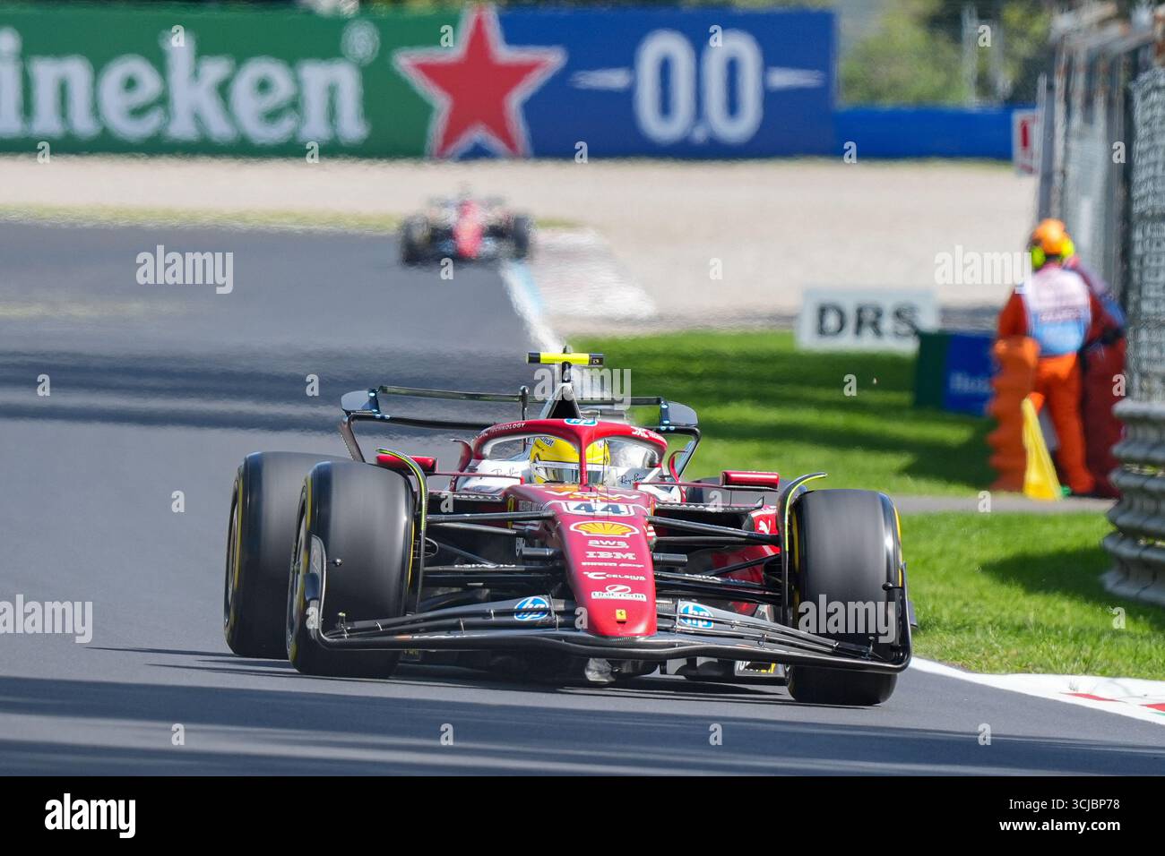 Lewis Hamilton of United Kingdom driving the (44) Scuderia Ferrari HP ...