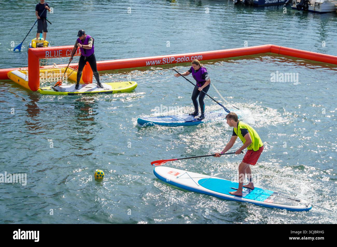 Torquay, UK. 6 September 2025. SUP Polo and paddleboarding activities ...