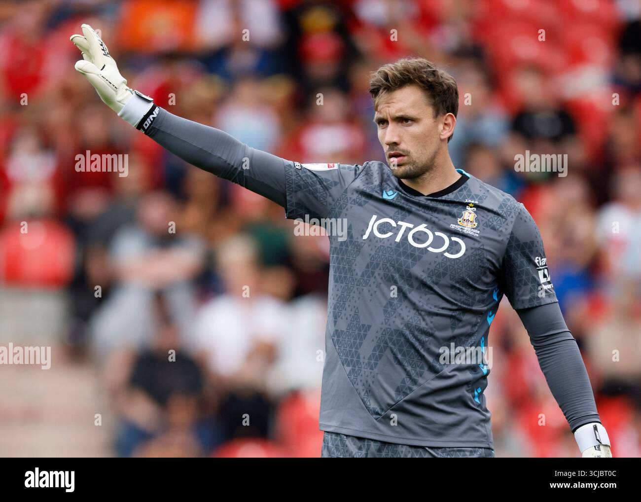 Bradford City's goalkeeper Sam Walker on the pitch during the Sky Bet ...