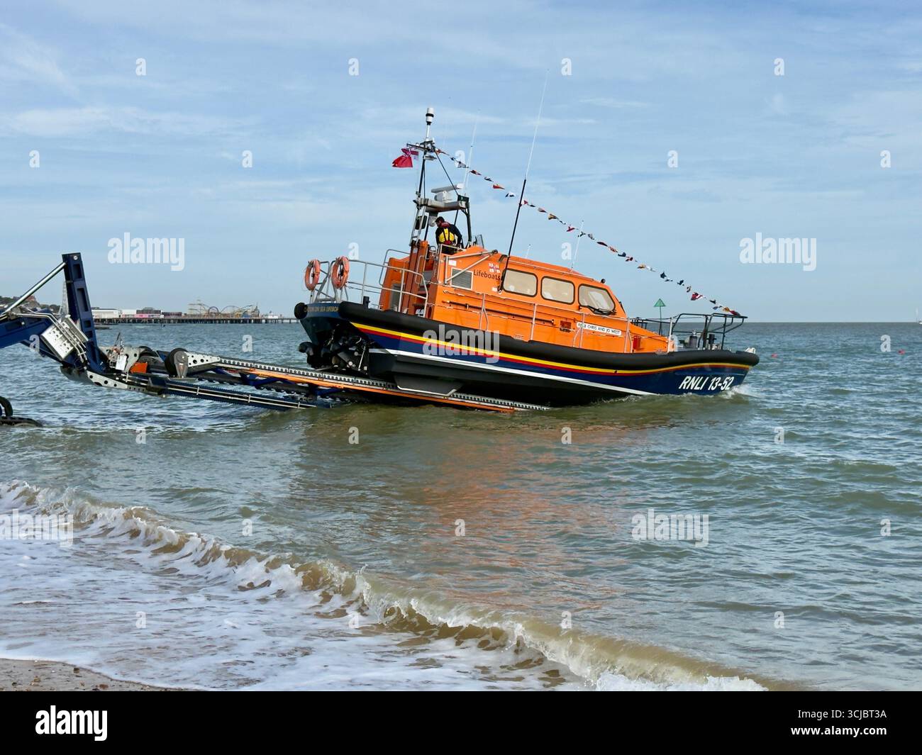 RNLI official naming and launch of the lifeboat “RNLB Chris & Jo West ...