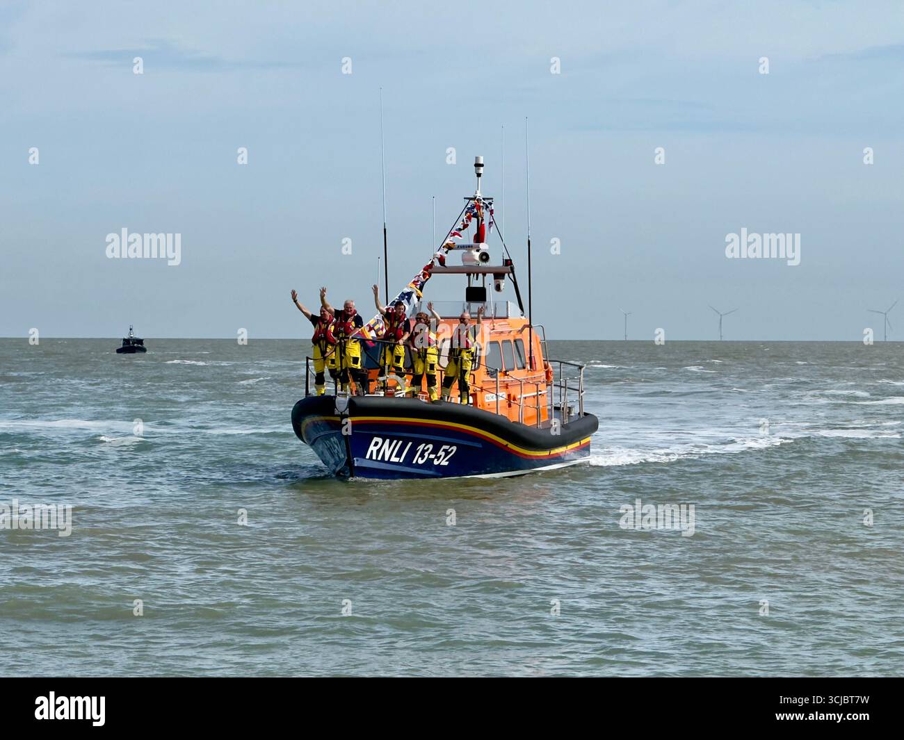 RNLI official naming and launch of the lifeboat “RNLB Chris & Jo West ...
