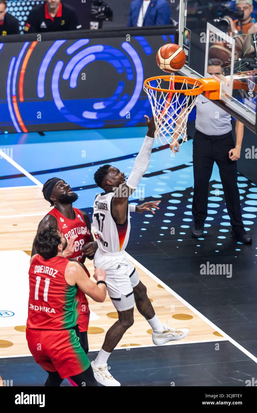 06.09.2025, Riga Arena, Riga, FIN, Eurobasket 205, Basketball ...