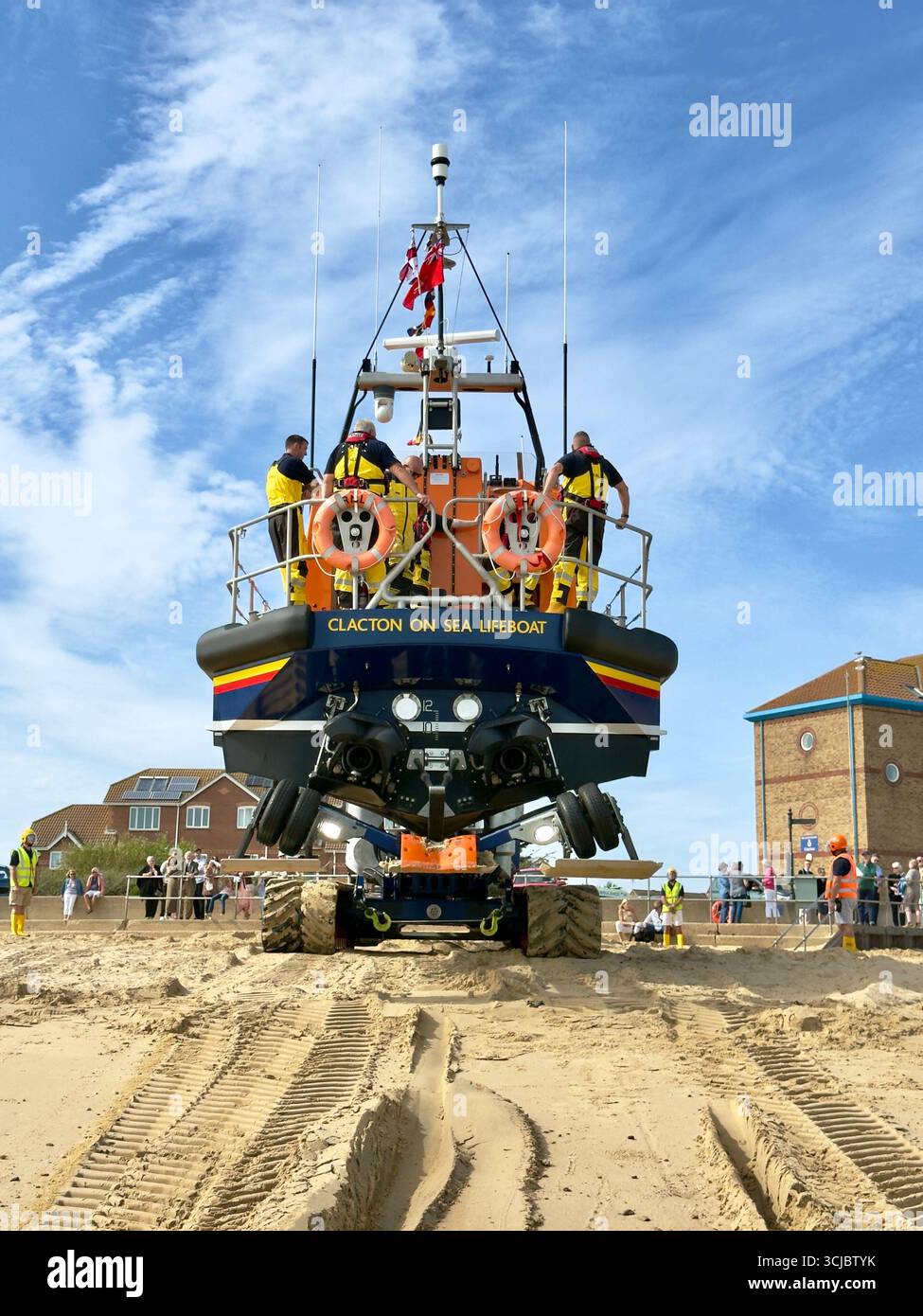 RNLI official naming and launch of the lifeboat “RNLB Chris & Jo West ...