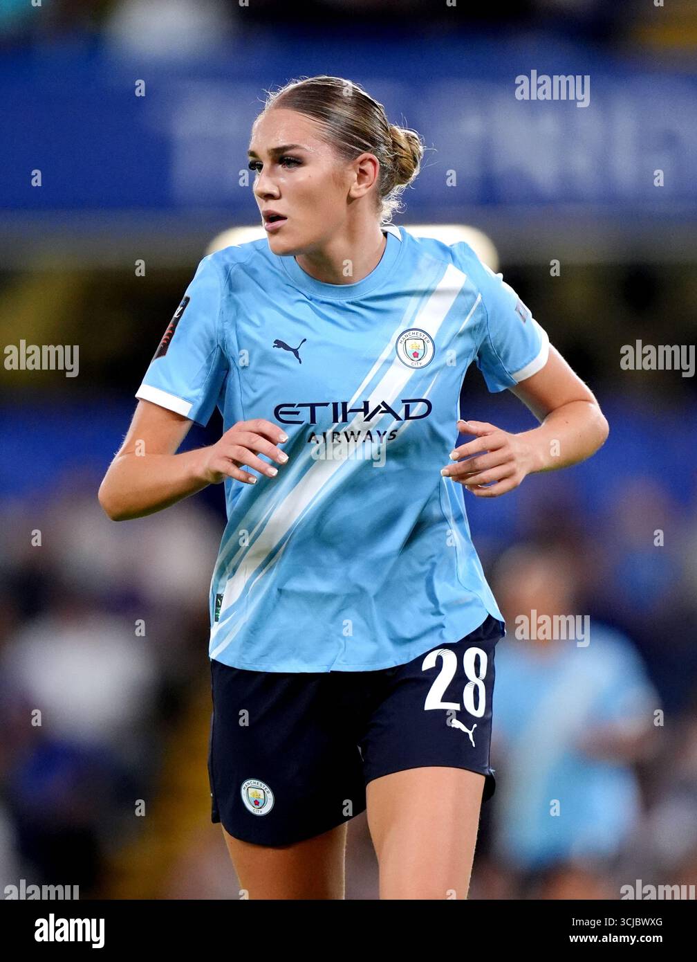 Manchester City's Gracie Prior during the Barclays Women's Super League ...